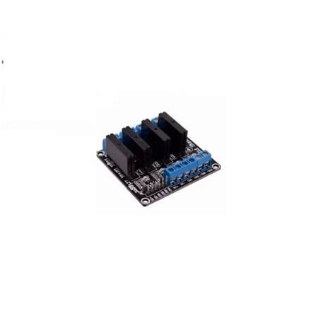 Channel V Relay Module Solid State High Level SSR DC Control V A With Resistive Fuse At