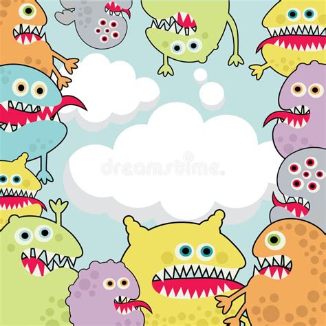 Cloud Monsters Stock Illustrations 664 Cloud Monsters Stock