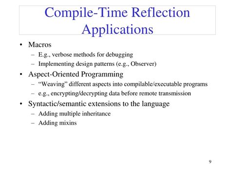 Ppt Java Reflection Powerpoint Presentation Free Download Id5188967