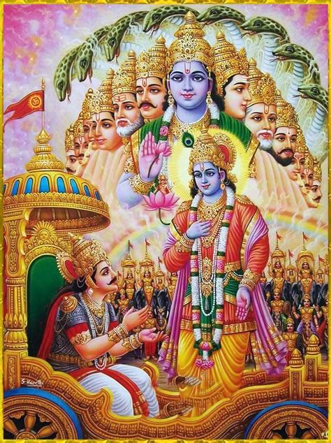 9 Vishwaroop Ideas Lord Vishnu Wallpapers Lord Krishna Wallpapers