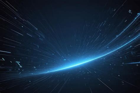 premium photo blue digital background