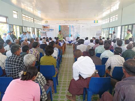 မကွေးတိုင်းဒေသကြီးဝန်ကြီးချုပ် ဦးတင့်လွင် ဆင်ပေါင်ဝဲမြို့နယ် မွှန်းညောင်ပင်သာ ဆိုလာလျှပ်စစ်မြစ