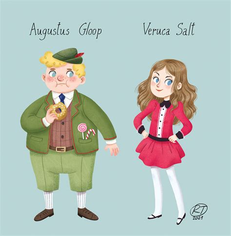 Veruca Salt Charlie And The Chocolate Factory Book