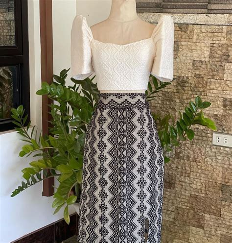 Filipiniana Dress With Detachable Sleeves Artofit