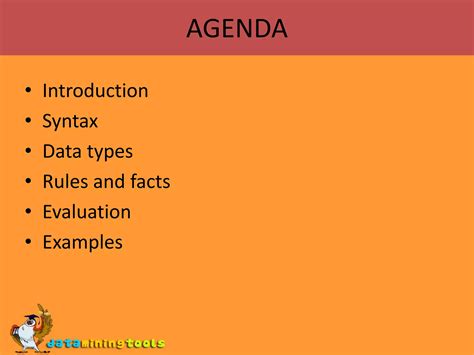 Prolog Introduction To Prolog Pptx Programming Languages Computing