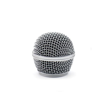 Globo De Microfone Cromado Mxt Shure Sm58 O Acústico Referência Em