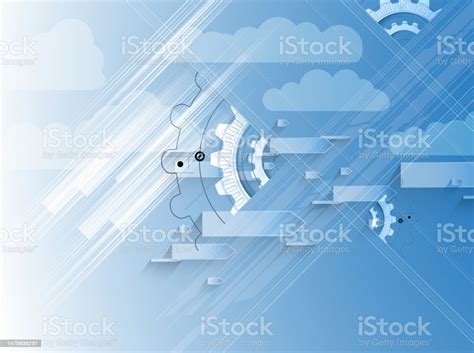 자연 하늘과의 통합 기술 비즈니스 프리젠 테이션을위한 최고의 아이디어 0명에 대한 스톡 벡터 아트 및 기타 이미지 0명 감지기 개발 Istock