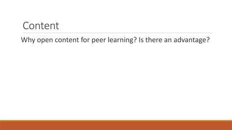 Oer Peer Learning Web Based Application Ppt