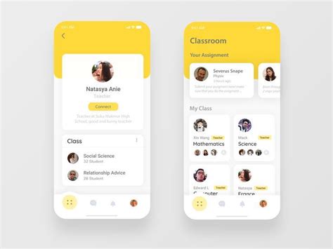 Classroom Design App App Design Mobile App Design Inspiration Ios