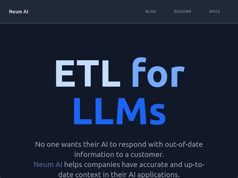 Neum Ai 同步向量存储，连接数据源