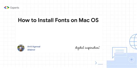 How To Install Fonts On Mac OS