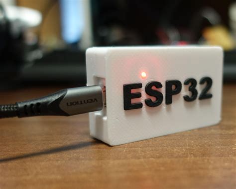 I Designed A Box For Esp32 And Posted 3d Files To Thingiverse R Esp32