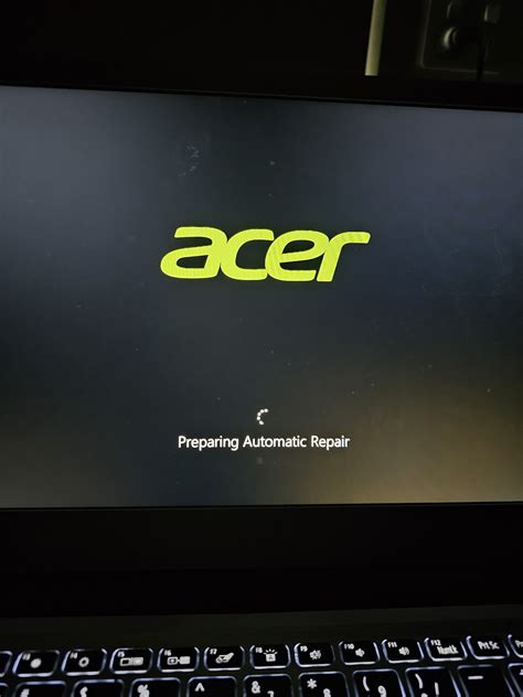 Acer Swift Sf Stuck On Start Up Screen And Preparing Automatic Repair Acer Community