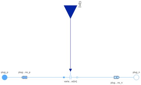 Modelica Electricalquasistationarymultiphasebasicvariablecapacitor System Modeler