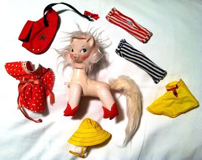 Catsparella Must Have Cute Vintage Pussy Meow Kitty Cat Fashion Doll