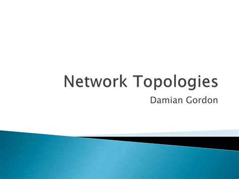 Computer Network Topologies With Animations Pptx