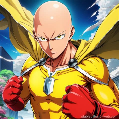 one punch man vs goku Prompts | Stable Diffusion Online