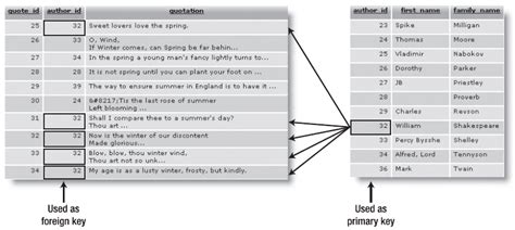 Primary Key And Foreign Key Database Basics