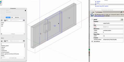 Referencing Component Instancescopies Dynamic Components Sketchup