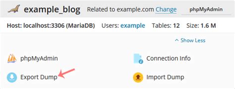 How To Download A Dump Of A Database In Plesk Clubhosty