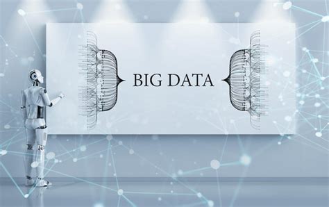 Premium Photo Automation Data Analytic With Robot And Digital Visualization For Big Data Scientist