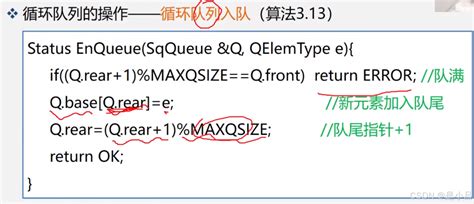 队列 顺序队列的表示和实现 CSDN博客