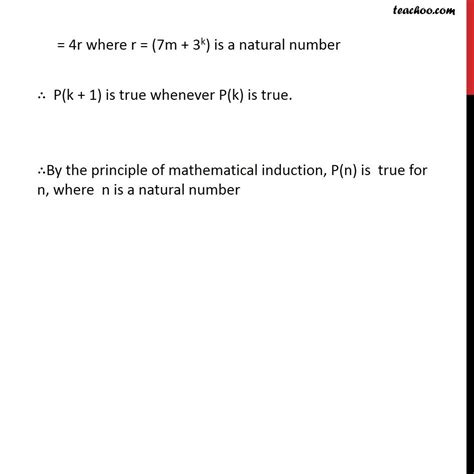 Example 4 Prove That 7n 3n Is Divisible By 4 Chapter 4