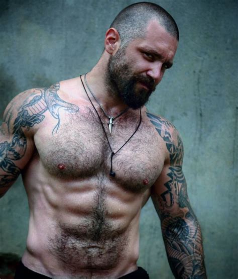 Beard Guy Bearded Men Hot Hairy Chested Men Hairy Muscle Men