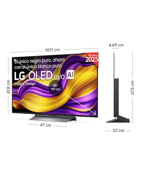 Smart Tv Lg Oled Evo Ai G5 48 Pulgadas 4k 2025 Oled48g56ls Lg Es