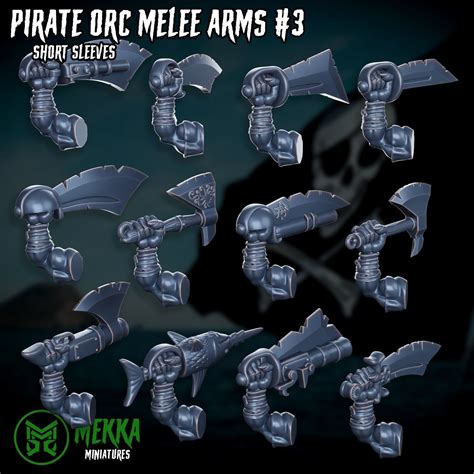 Pirate Orc Boy Set 3d Model 3d Printable Cgtrader