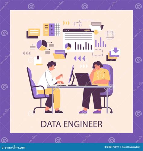 Data Engineer Vs Data Scientist Vs Data Analyst Vector 215111698