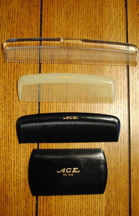4 Aceacco Combs In Original Boxes Collectors Weekly