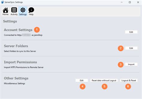 Settings Screen Options Filecloud Docs Server