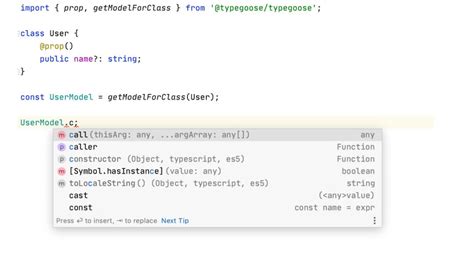 Idea Doesnt Recognize Typegoose Type Of Model Stack Overflow