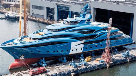 Inside Superyacht Factory How Mega Yachts Are Built Youtube