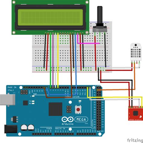 Arduino Weather Station With DHT And BMP Electronics Lab