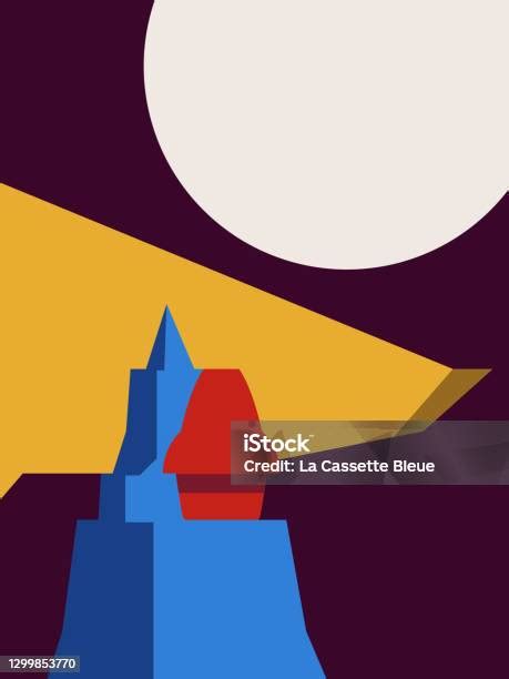 추상미술과 콜라주와 원색 컴포지트 바우하우스와 트렌디한 심플하고 미니멀한 현대 미술 빈티지 중반 세기 예술 예술 제품 인쇄 및 포스터 야수파에 대한 스톡 벡터 아트 및 기타