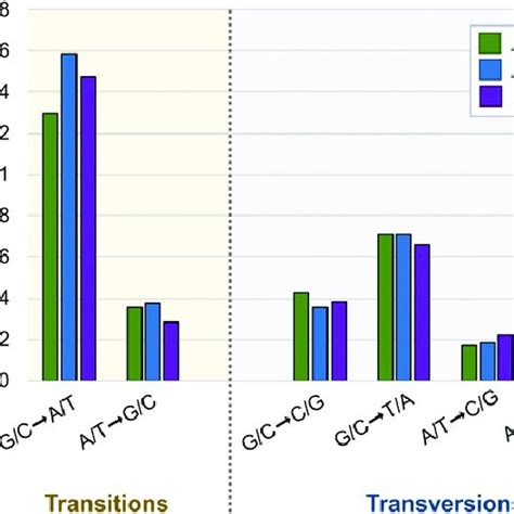 The Mutational Spectrum At Different Population Sizes The Transition