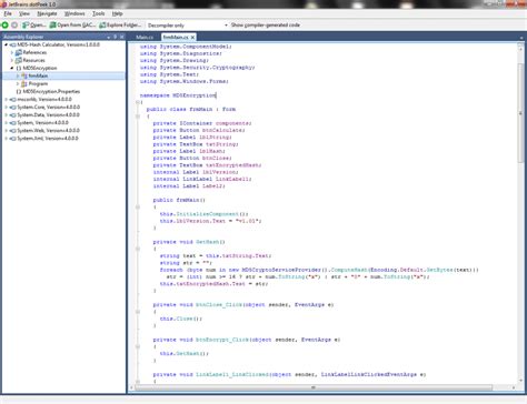 Dotpeek Free Net Decompiler Jetbrains Vorstellung Codefieber