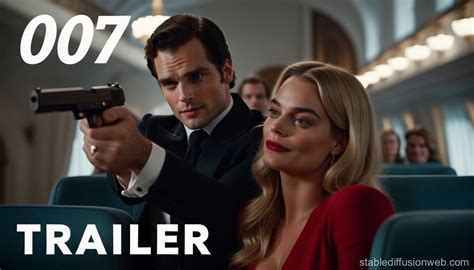 Henry Cavill And Margot Robbie Prompts Stable Diffusion Online