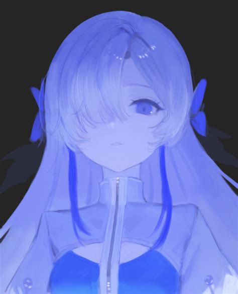 Hara Shoutarou Isekaijoucho Kamitsubaki Studio Highres Girl Black Background Blue Bow