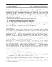 Homework4 Pdf Introduction To Algorithms CS 4820 Spring 2017 Problem Set 4 Due 11 59pm Friday