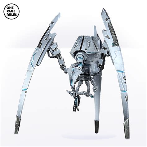 3d Printable Tripod Walker Robot Legions By One Page Rules