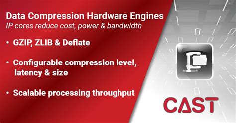 Casts Ip Cores For Data Compression Cast Posted On The Topic Linkedin