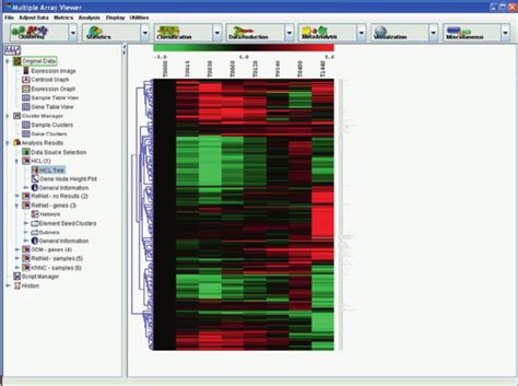 Hierarchical Clustering Of Molecular Level Data Based On Pearson