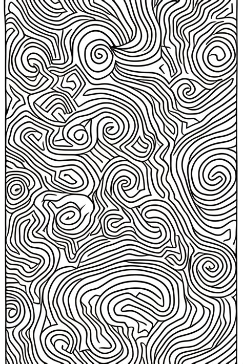 Random Shapes White Background Coloring Creative Fabrica