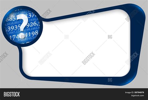 Blue Box Text Vector Photo Free Trial Bigstock