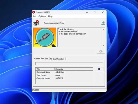 Fix Canon Printer Communication Error On Windows 11 Bouncegeek