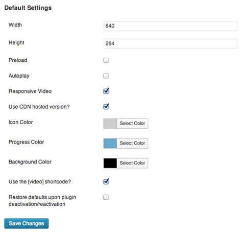 Videojs And Wordpress Play Html5 Video And Flash Across All Browsers