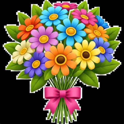 Flower Bouquet Emoji Ai Emoji Generator